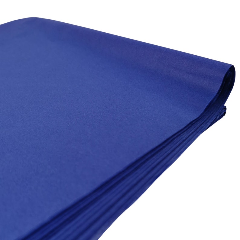 Blue Acid-free Tissue Paper Sheets, Gift Wrapping, Packing (70 X 50cm ...
