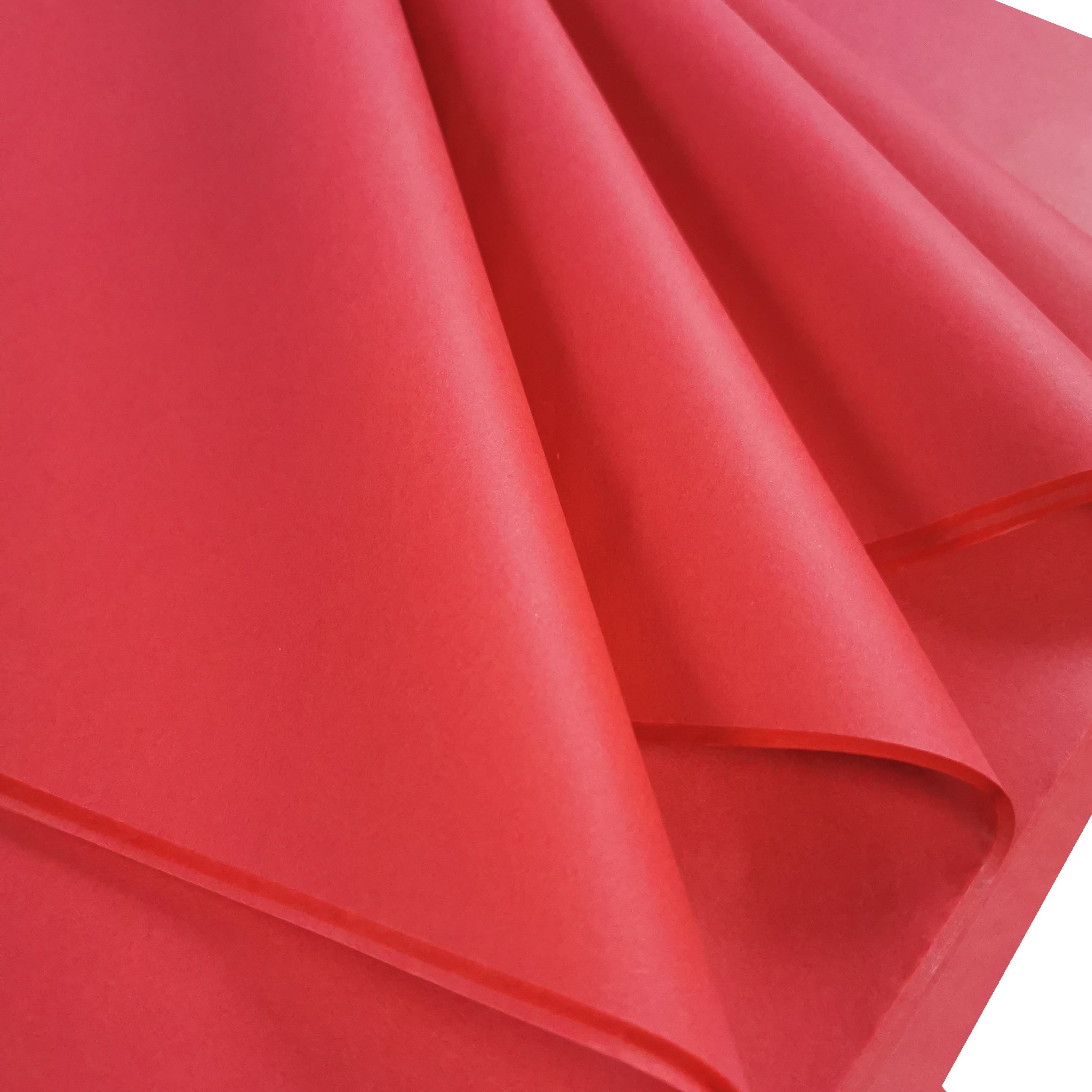 Red Coloured Tissue Paper Sheets Luxury Large Acid Free Art Tissue ...