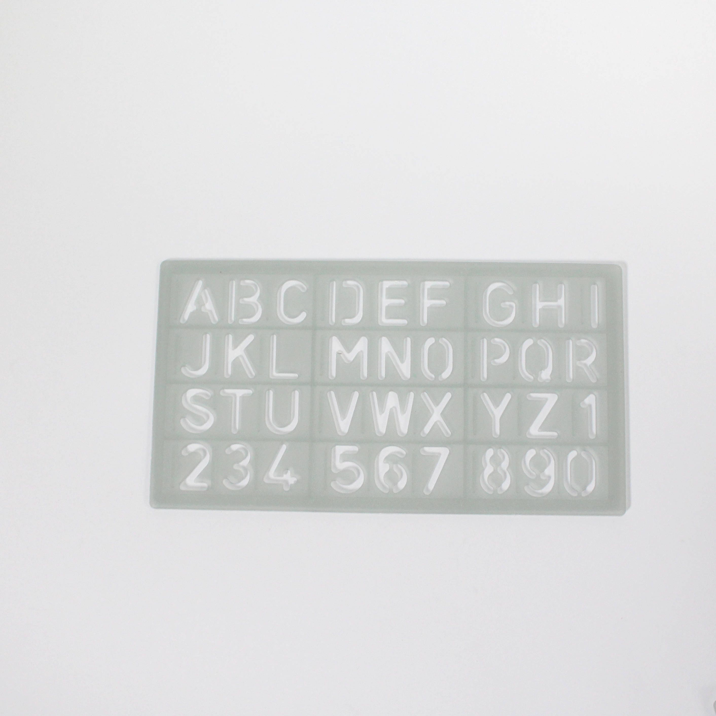 Large Plastic Letter Art Stencils Alphabet Drawing Templates | Etsy UK