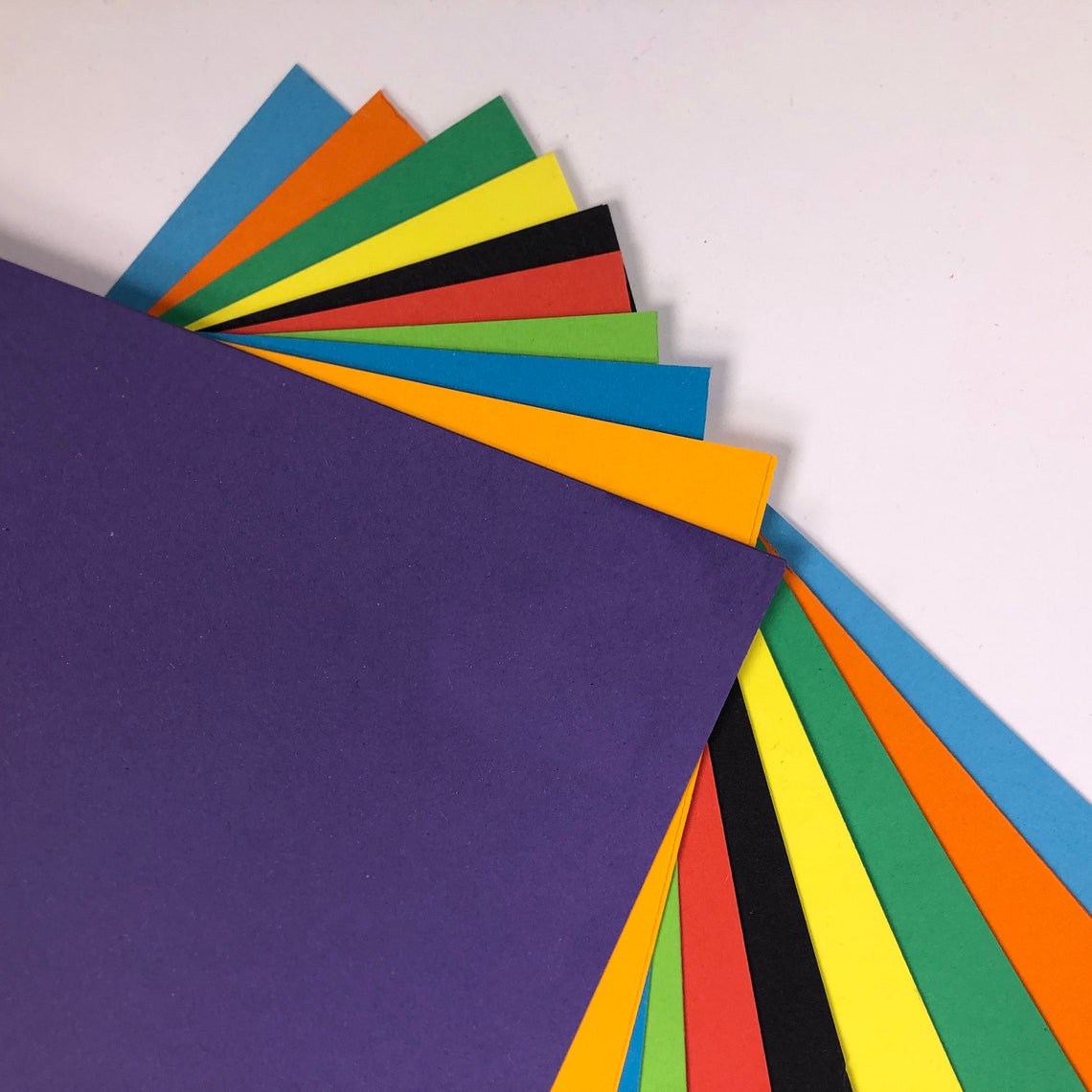 A4 Mixed Coloured Card Intensive Colour Mix 20 Sheets 180gsm - Etsy UK