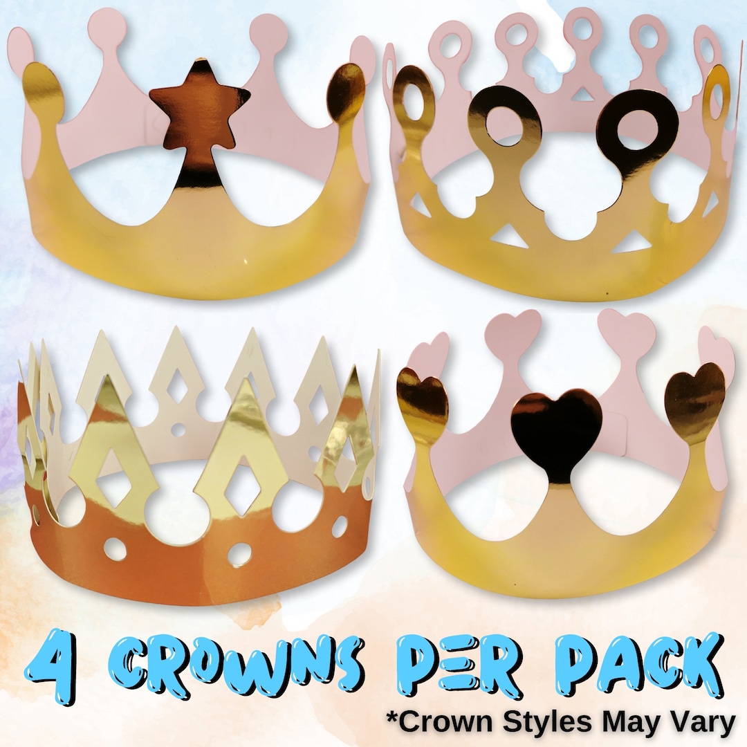 Make Your Own Coronation Crown Hat Making Kit Adhesive Jewels & 4 ...