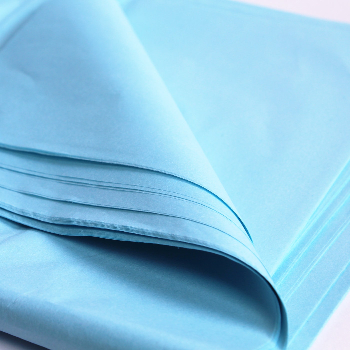 Sky Blue Coloured Tissue Paper Sheets Luxury Large Acid Free | Etsy