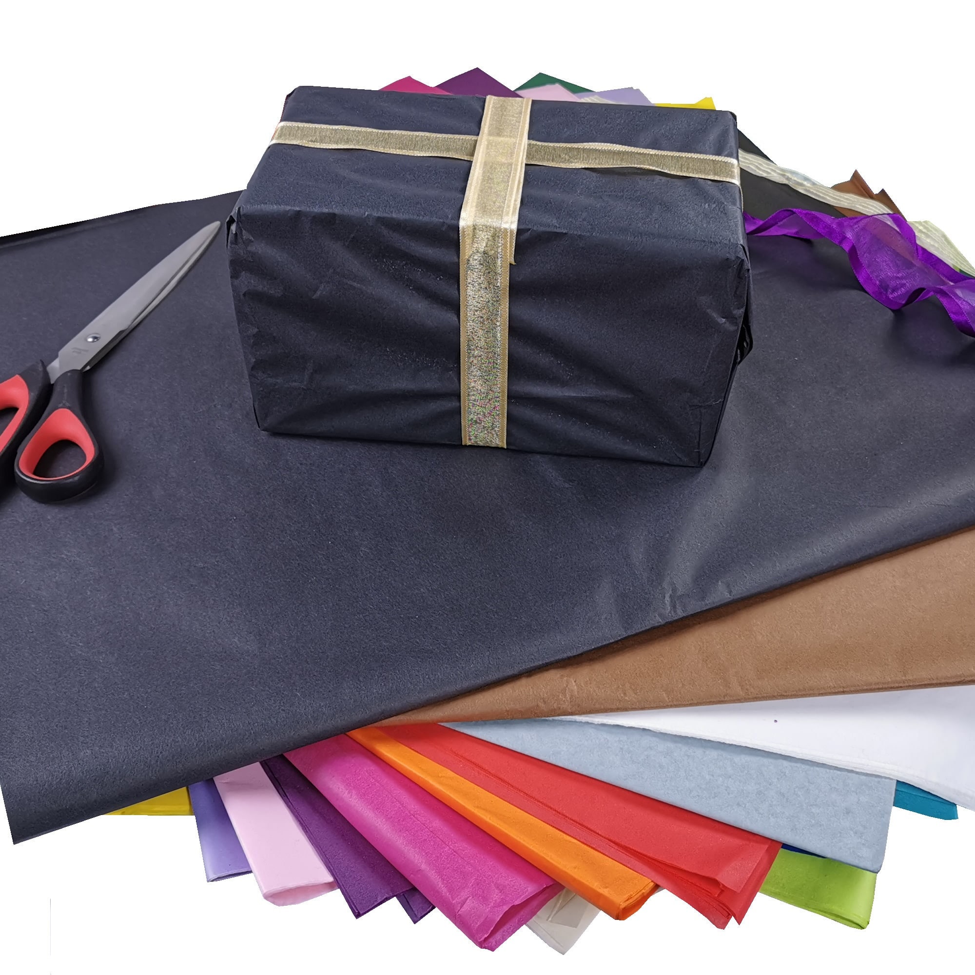 Black Coloured Tissue Paper Sheets Luxury Large Acid Free Art - Etsy UK