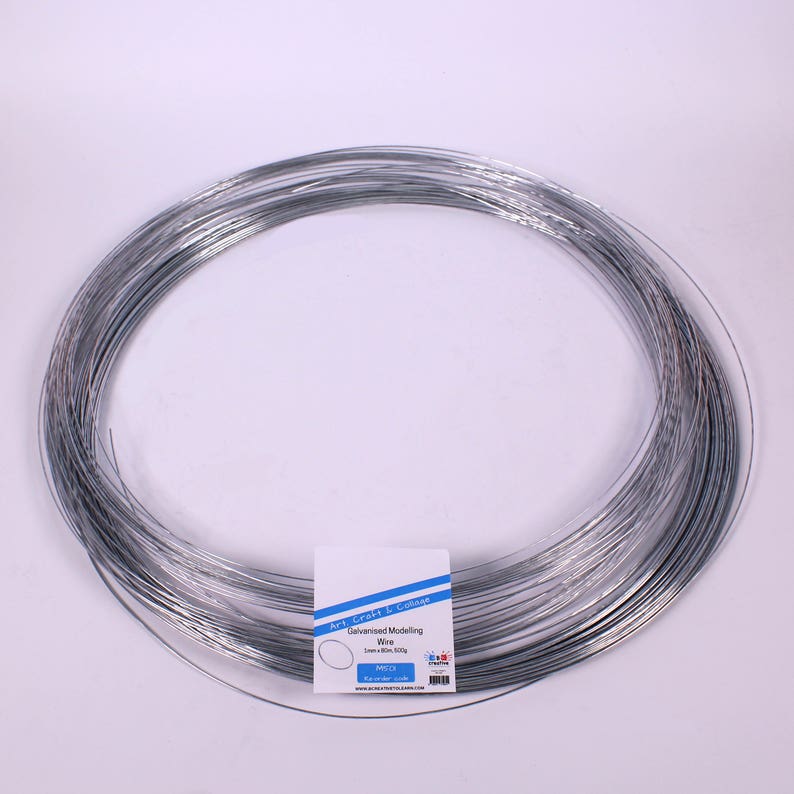 Galvanised Modelling Wire 1mm X 80m Non-rusting Soft Steel - Etsy UK