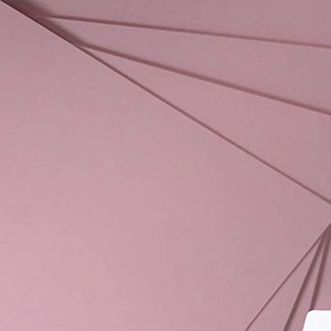A4 Baby Pink Card 10 Sheets Pink Craft Card 160gsm A4 Coloured Printer ...