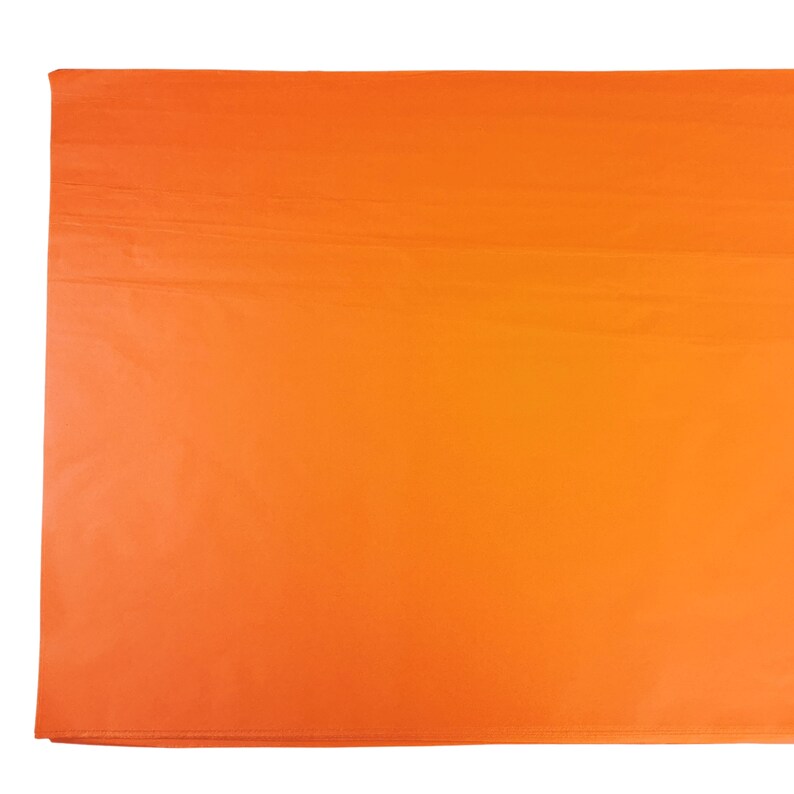 Orange Coloured Tissue Paper Sheets Luxury Large Acid Free Art - Etsy UK