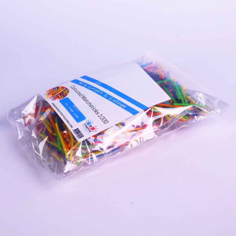 Coloured Wooden Craft Sticks Headless Matchsticks for - Etsy UK