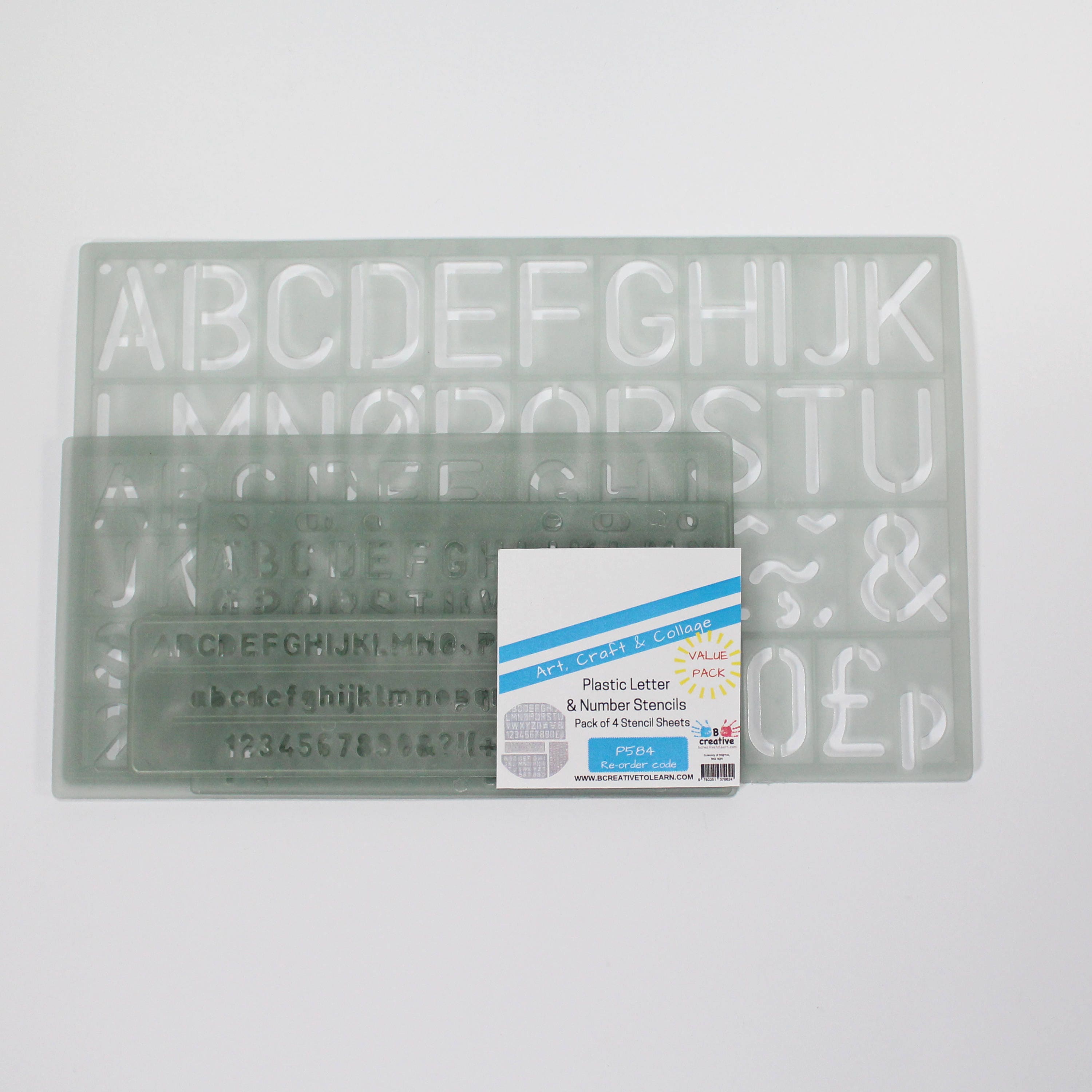 Large Plastic Letter Art Stencils Alphabet Drawing Templates | Etsy UK