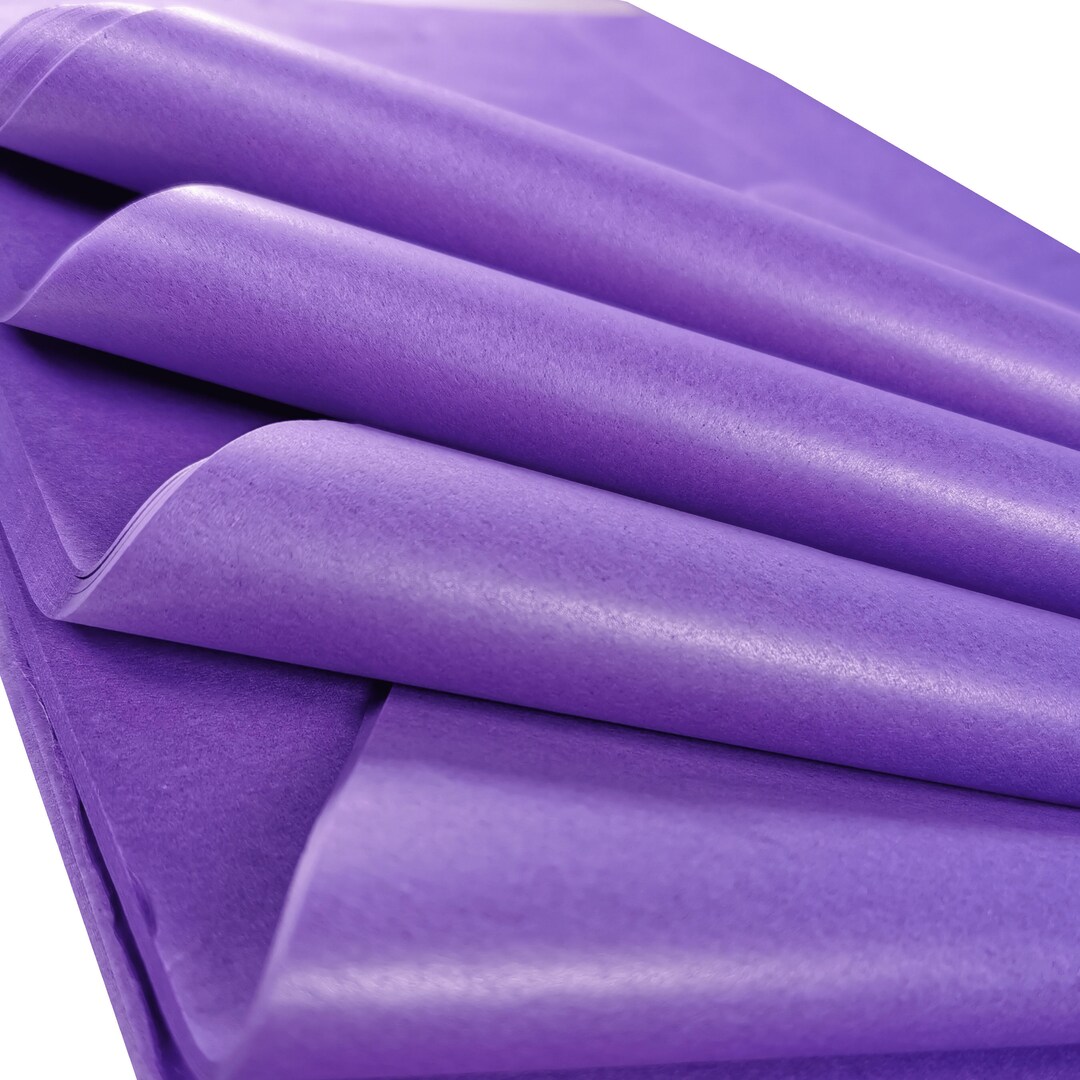 Violet Coloured Tissue Paper Sheets Luxury Large Acid Free Art Tissue ...