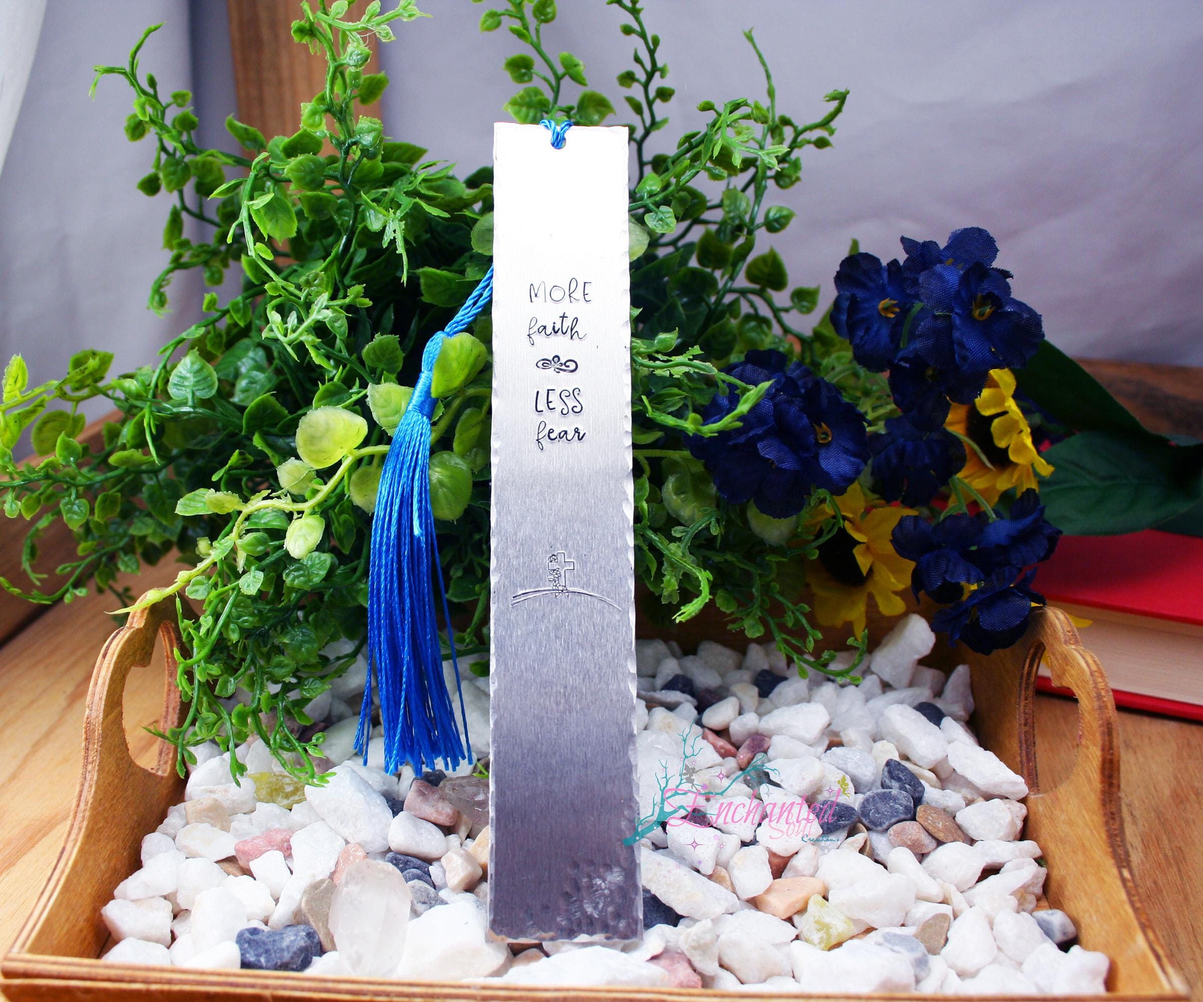 Faith Based Metal Bookmarks - Christian Themed Baptism Gifts - Book ...