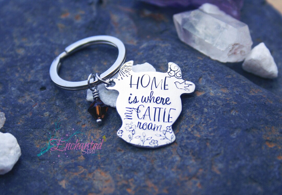 Cute Cowgirl Keychain - Country Aesthetic Keychain - Great for Garden ...