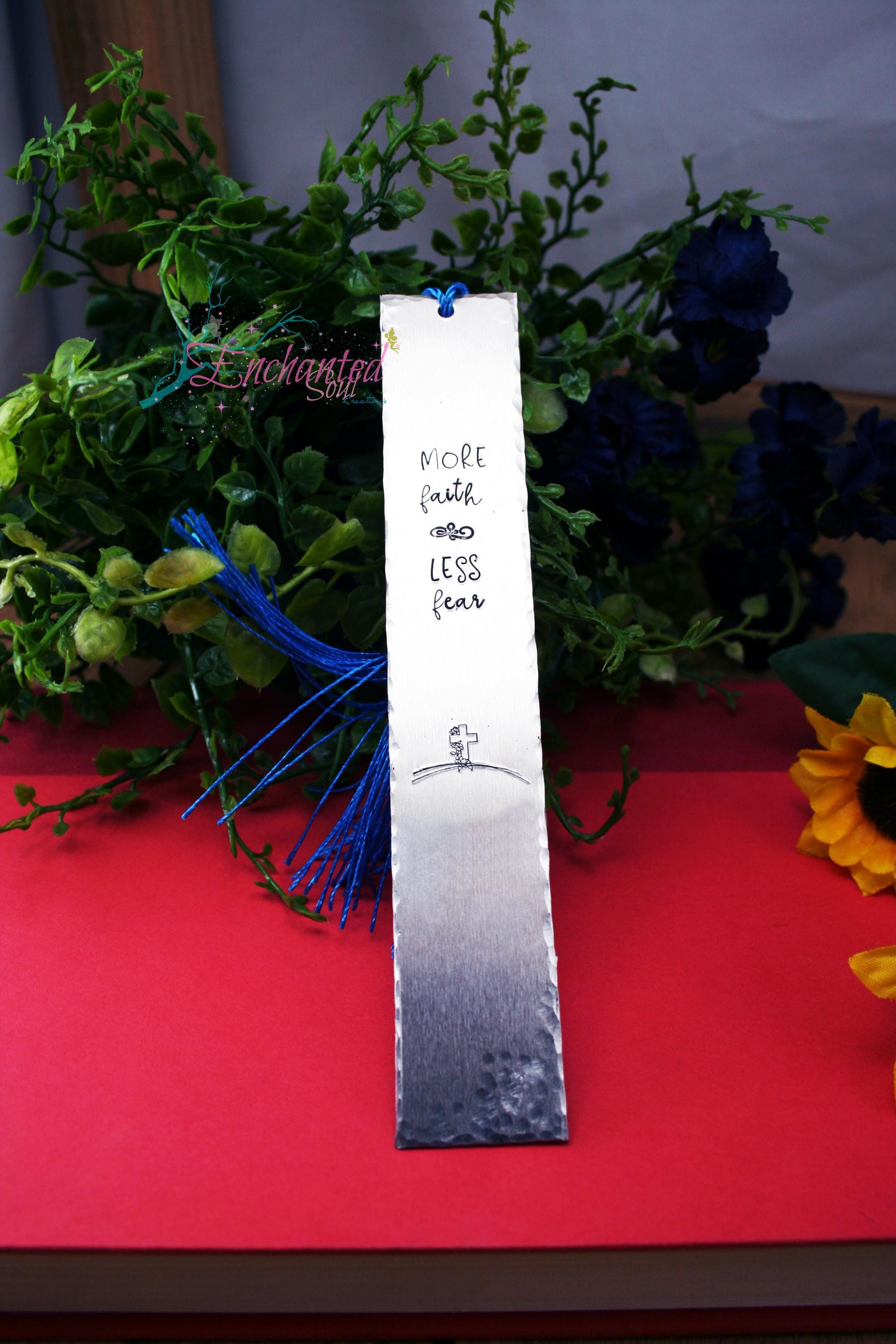 Faith Based Metal Bookmarks - Christian Themed Baptism Gifts - Book ...