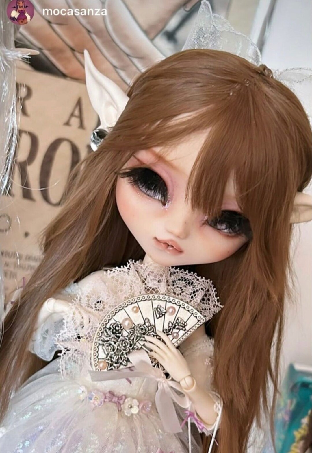 Lace Fans for Dolls, 1/6 Format, Different Models - Etsy