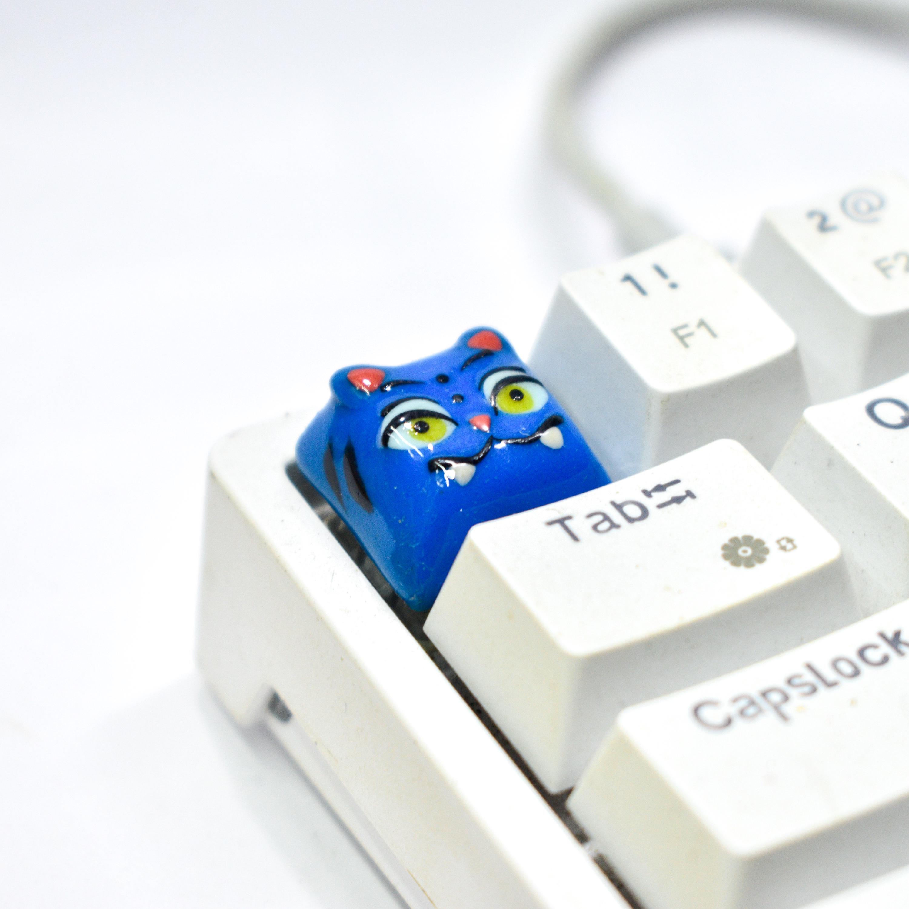 Derpy Tiger Keycap Kpop Demon Hunters - Etsy