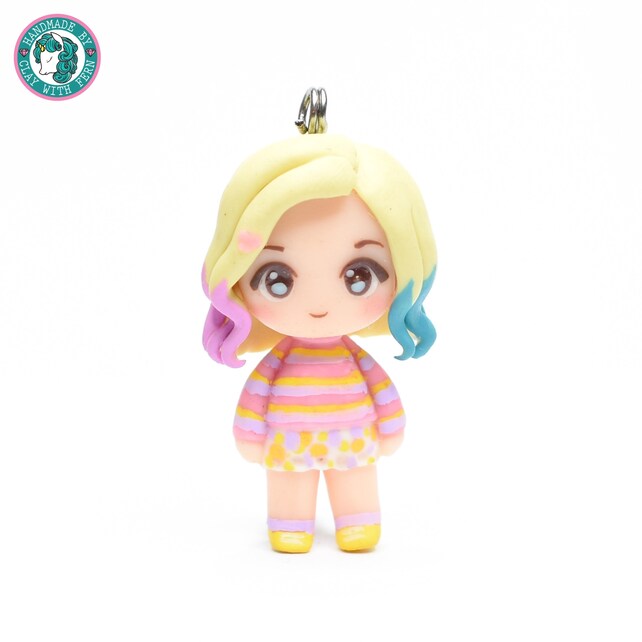 Chibi Keychain - Etsy