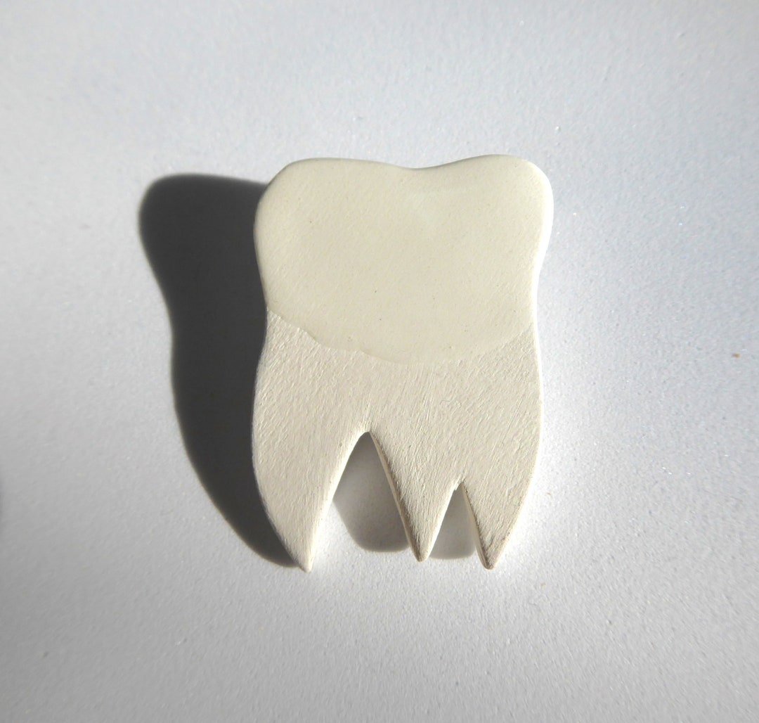 Broche Dent En Céramique émaillée - Etsy