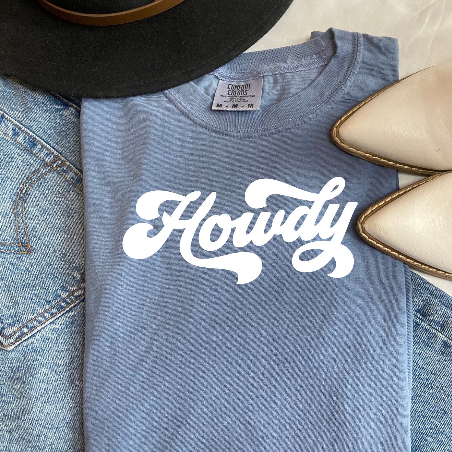 Howdy Tshirt Howdy Tee Howdy Y'all Shirt Howdy Tank - Etsy