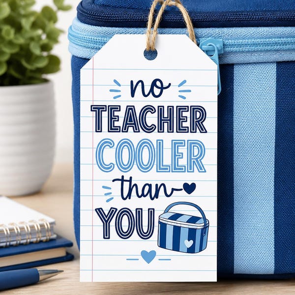 Cooler Teacher Gift Tags - 60+ Gift Ideas for 2026