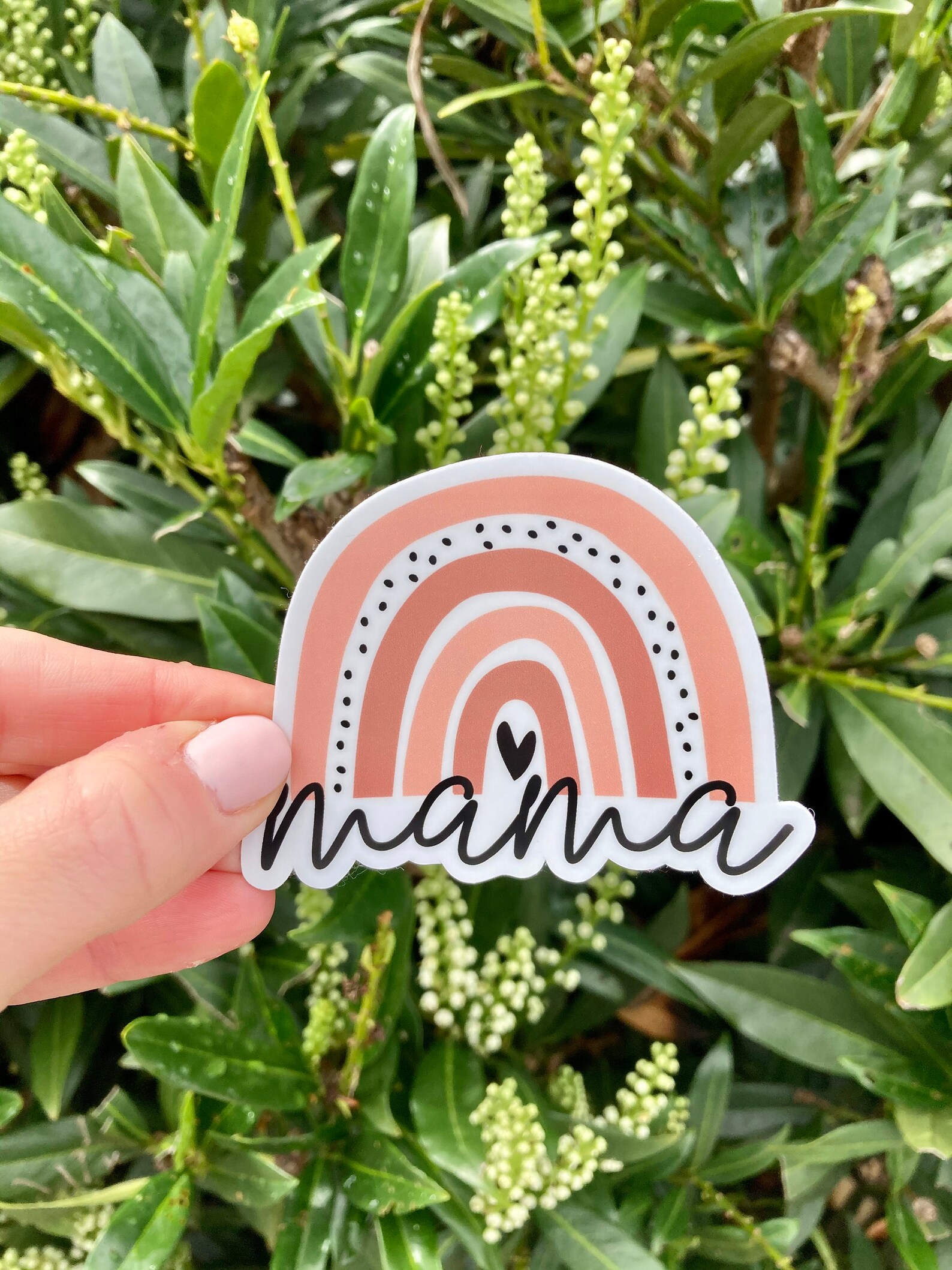 Mama Sticker, Mama Stickers, Mom Stickers, Girl Mom Sticker, Rainbow ...