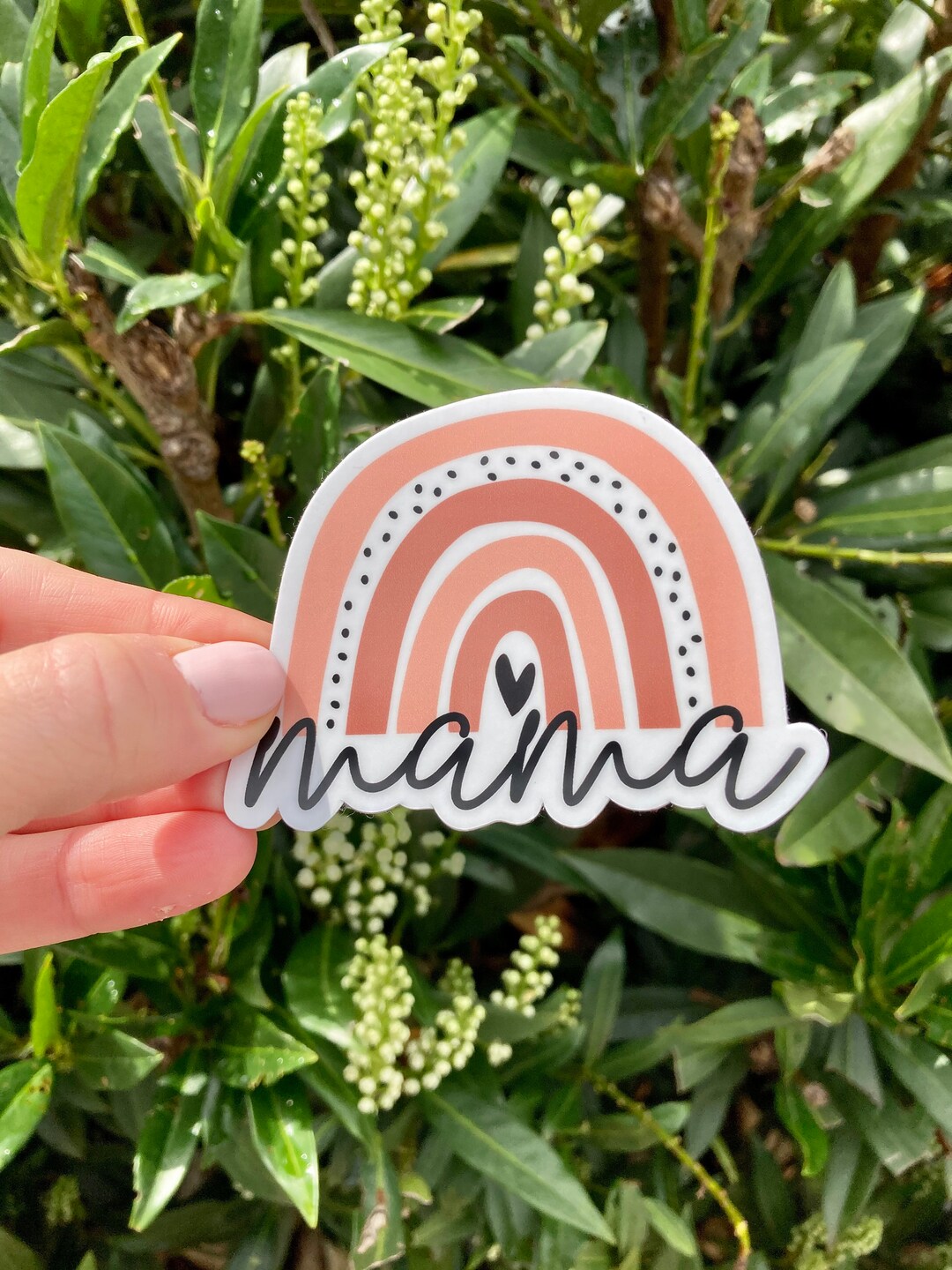 Mama Sticker, Mama Stickers, Mom Stickers, Girl Mom Sticker, Rainbow ...