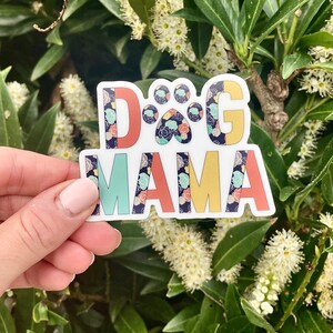 Dog Mama Sticker Dog Mom Sticker Dog Mom Vinyl Decal - Etsy