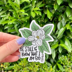 Bible Verse Stickers, Bible Verse Stickers Waterproof, Psalm 46.10 ...