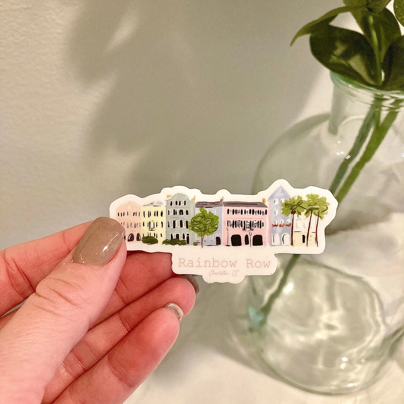 Rainbow Row - Etsy