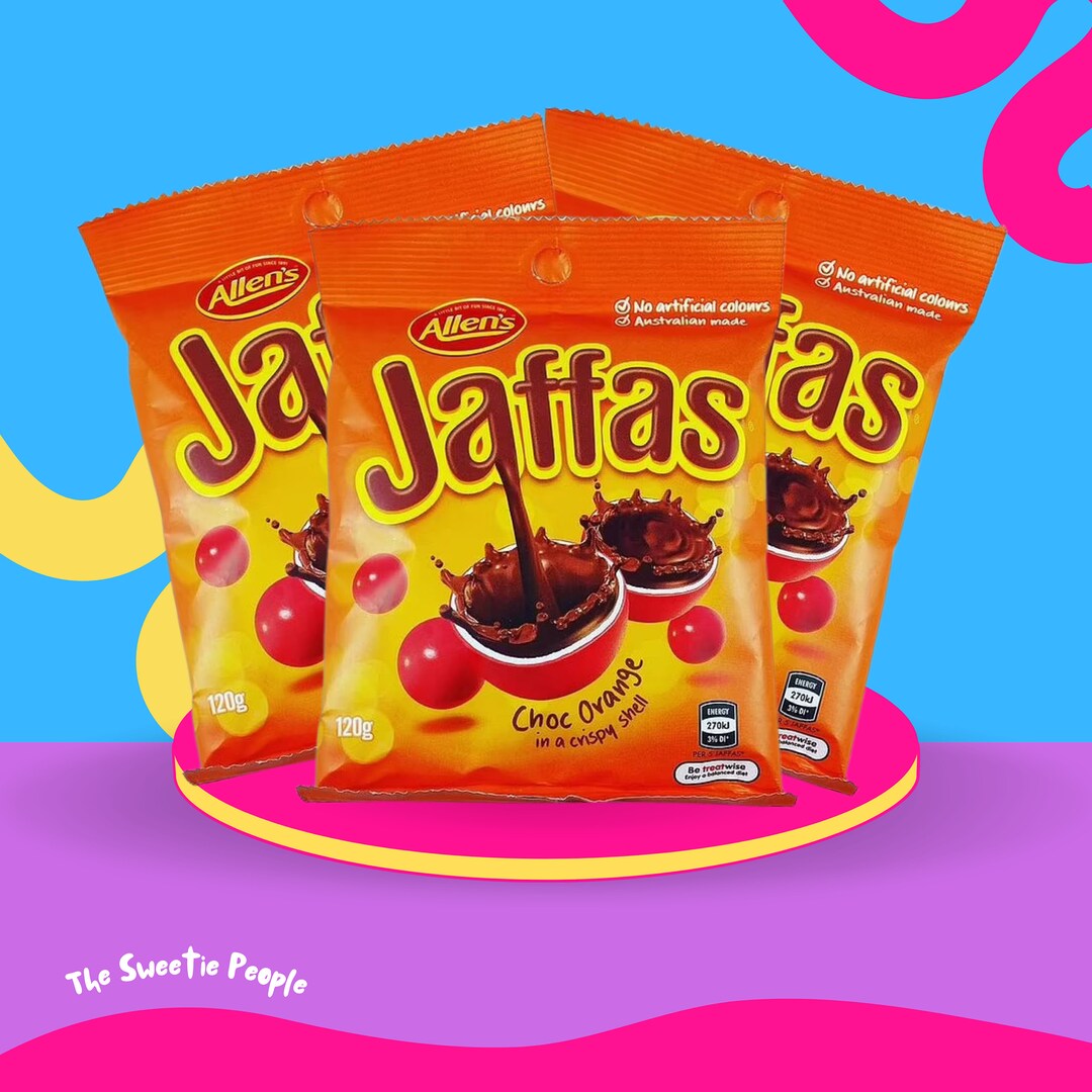 Australian Sweet Box, Jaffas X3 - Etsy