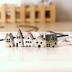 House Necklace Sterling Silver House Necklace Silver Home - Etsy