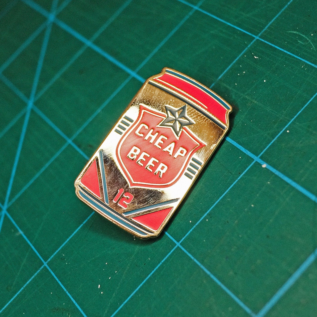 Cheap Beer Enamel Pin - Etsy