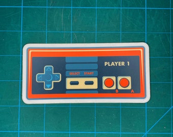 Nes Controller Sticker - Etsy