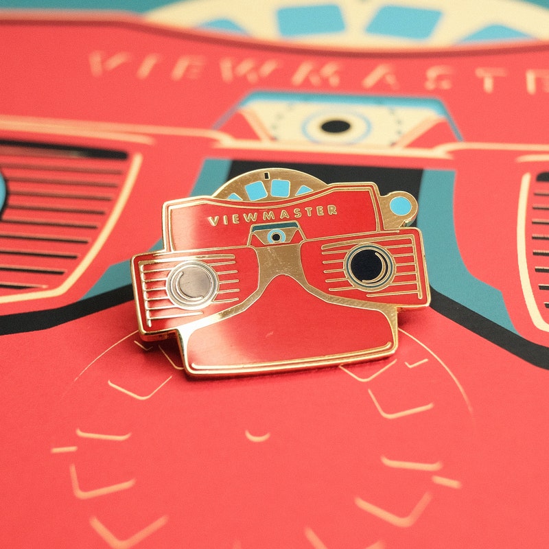 Viewmaster Pin - Etsy
