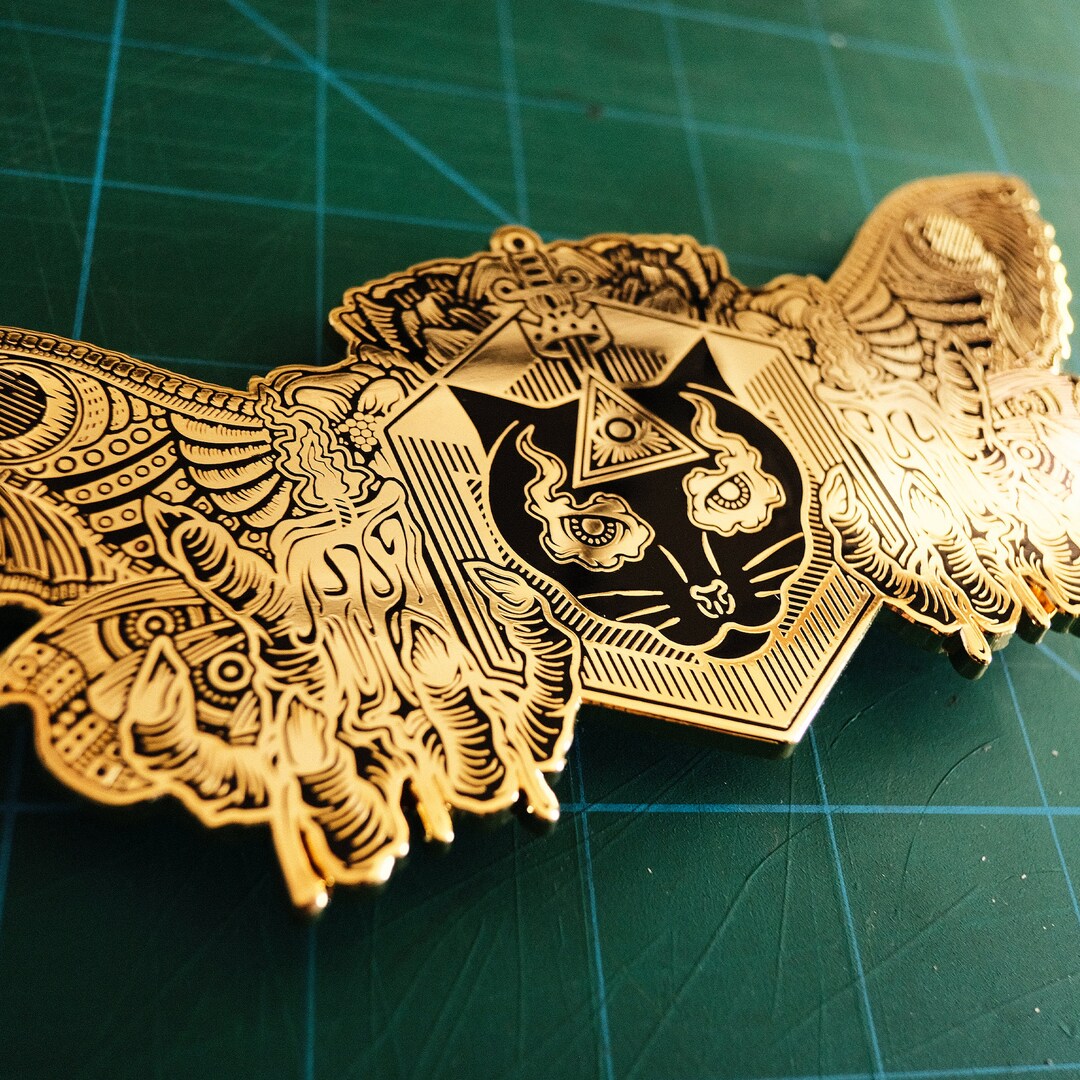 OCCULT Enamel Pin - Etsy