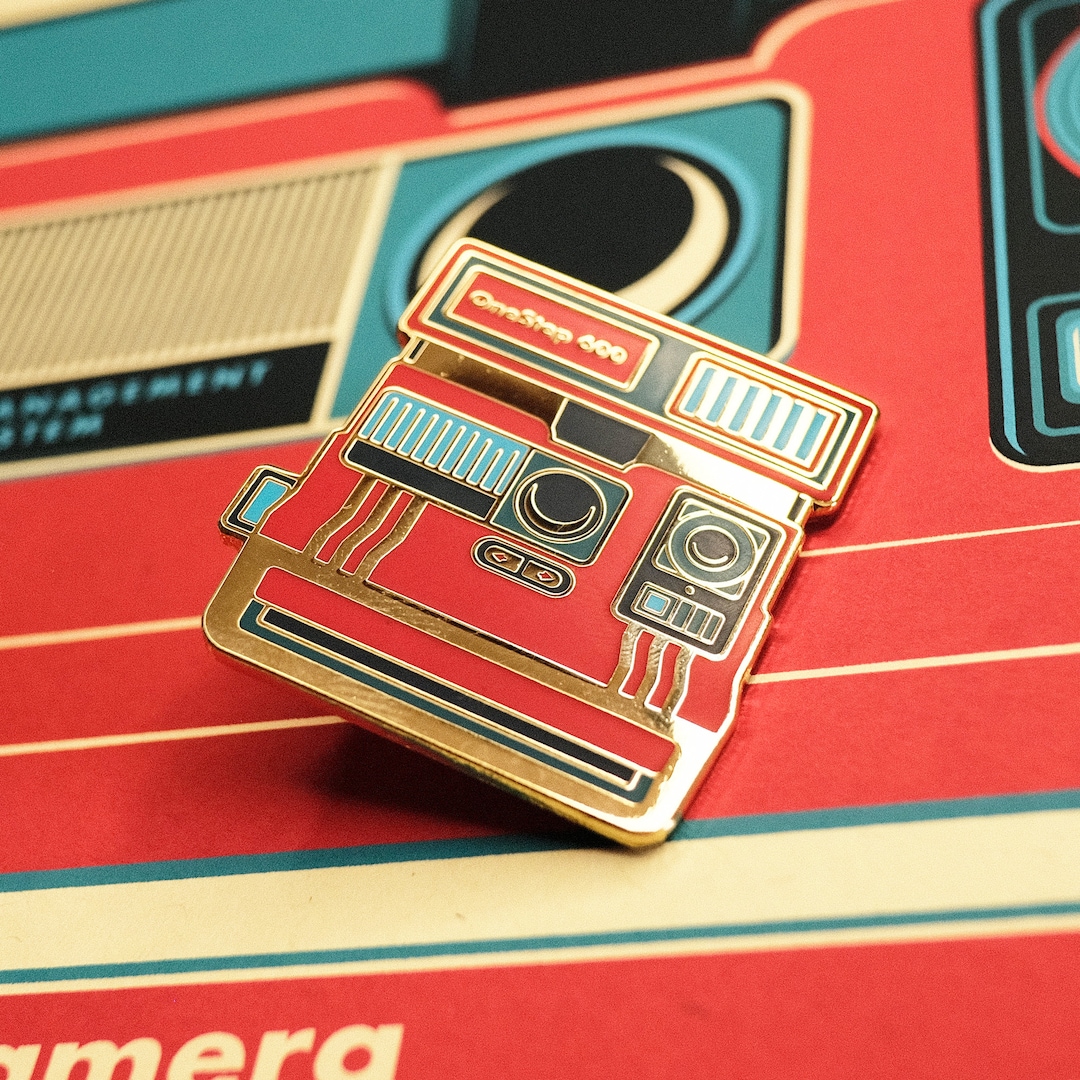 Polaroid Enamel Pin - Etsy