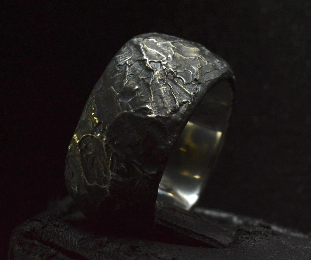 Into the Fire Jewelry - Ring of Power Ring Men's Wedding Band Everyday ...