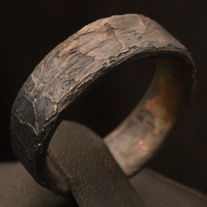 Into the Fire Jewelry - Charred Ring • .925 Sterling Silver • Skull ...