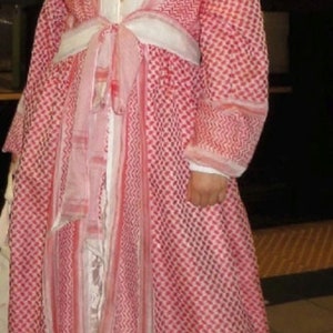 Kuffiyeh Abbaye Dress Jordanian Palestinian Pattern - Etsy