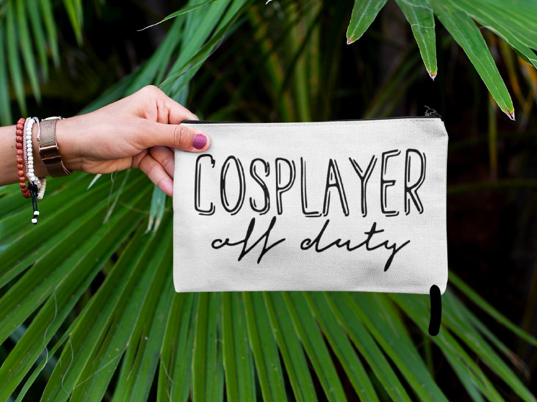 Personalized Cosplayer off Duty Pouch Versatile Organizer for Cosplay ...