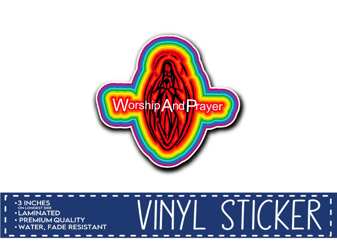 WAP Sticker Fun Wordplay, LGBTQ Pride, 3 Water-resistant Vinyl Decal ...