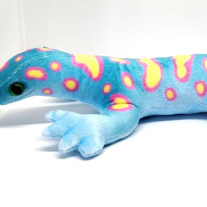 Magic Gecko Plush, Fantasy Gecko, Blue Lizard Plushie, Cute Gecko - Etsy