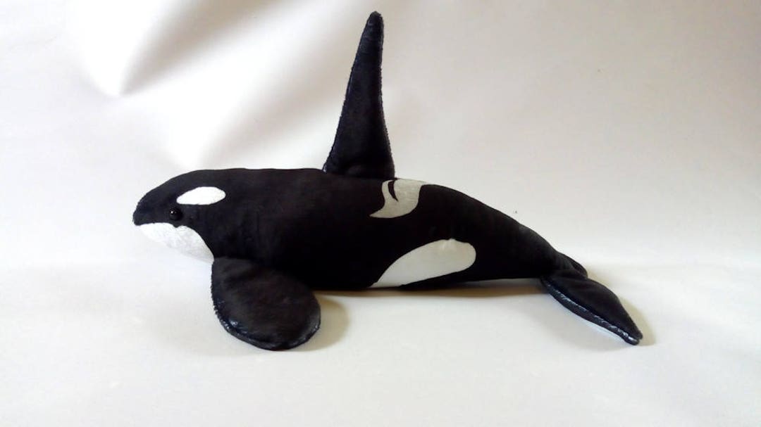 Orca / Killer Whale Plushie / Dolphin Plush / Male Resident - Etsy UK