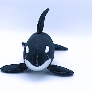 Moby Doll the Orca Plushie, Killer Whale Plush - Etsy UK