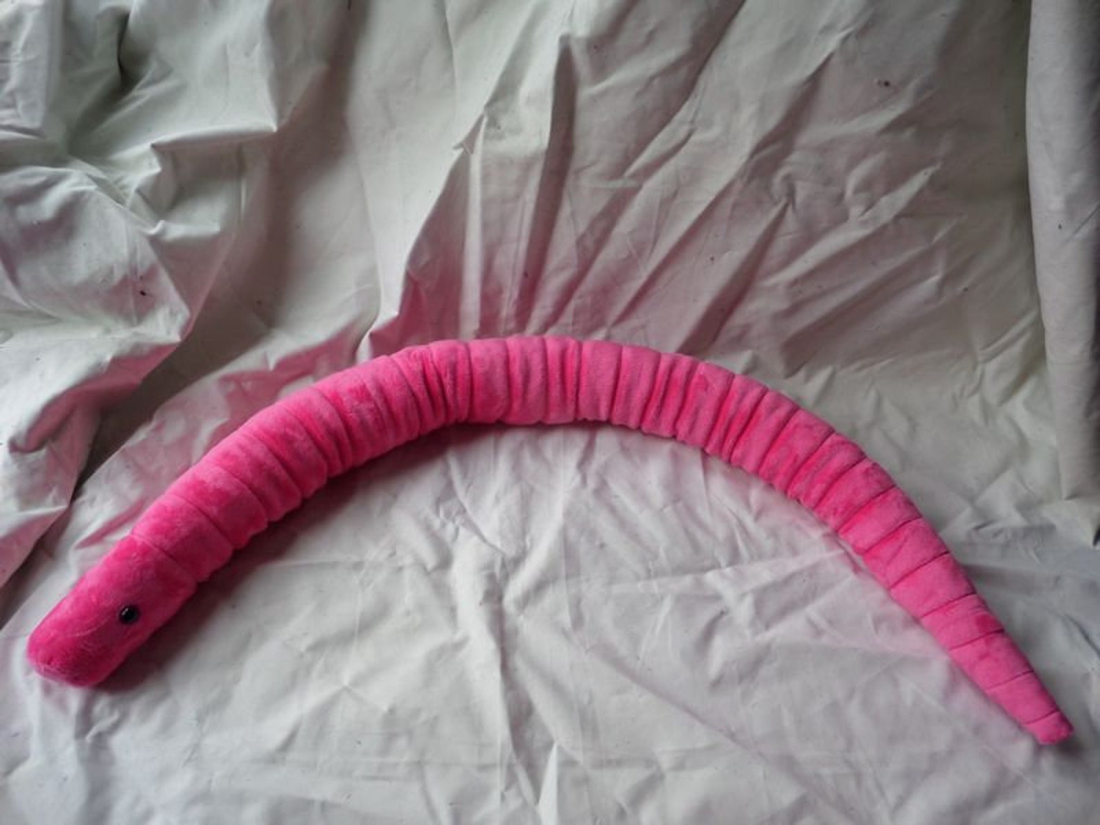 Large Earthworm Plush - Etsy UK