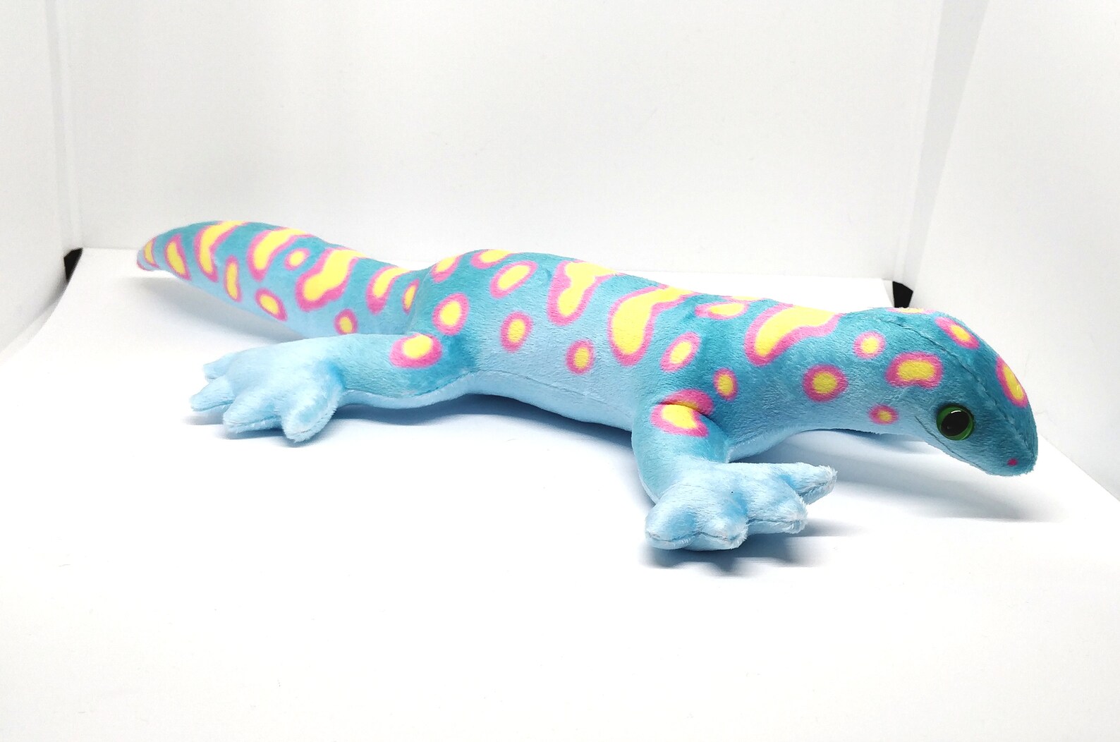 Magic Gecko Plush Fantasy Gecko Blue Lizard Plushie Cute | Etsy