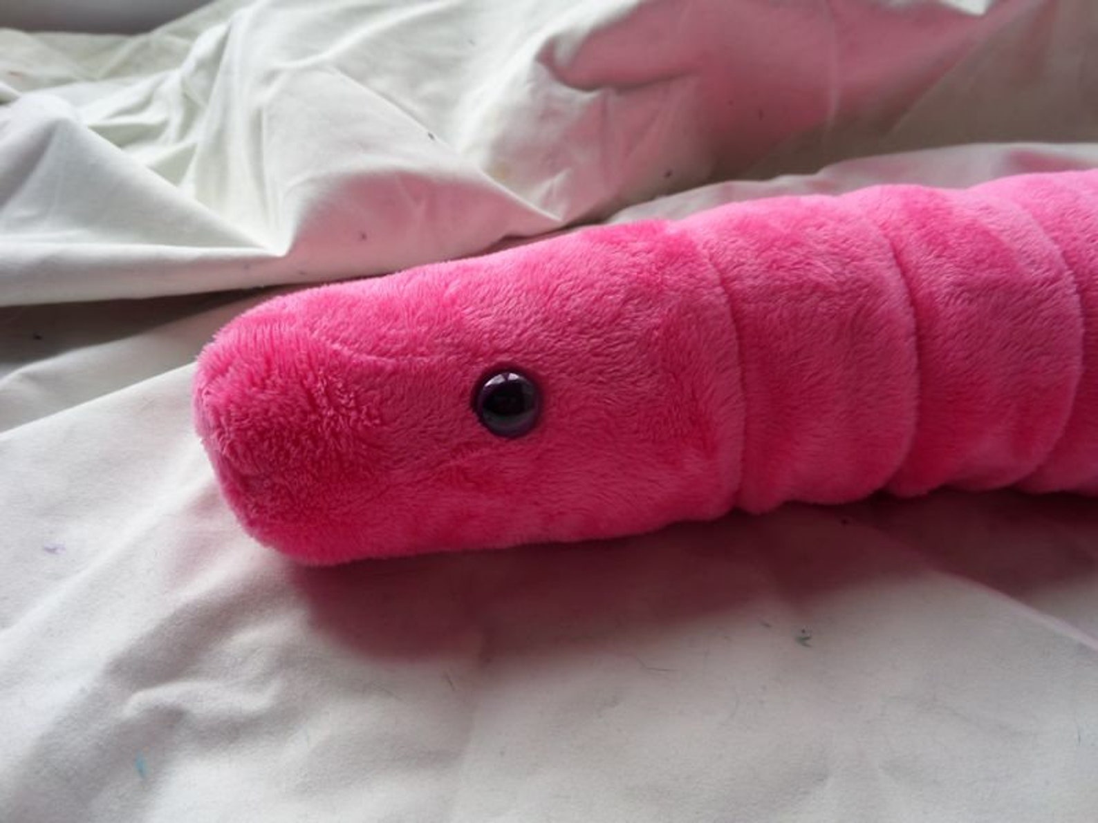 Large Earthworm Plush - Etsy UK