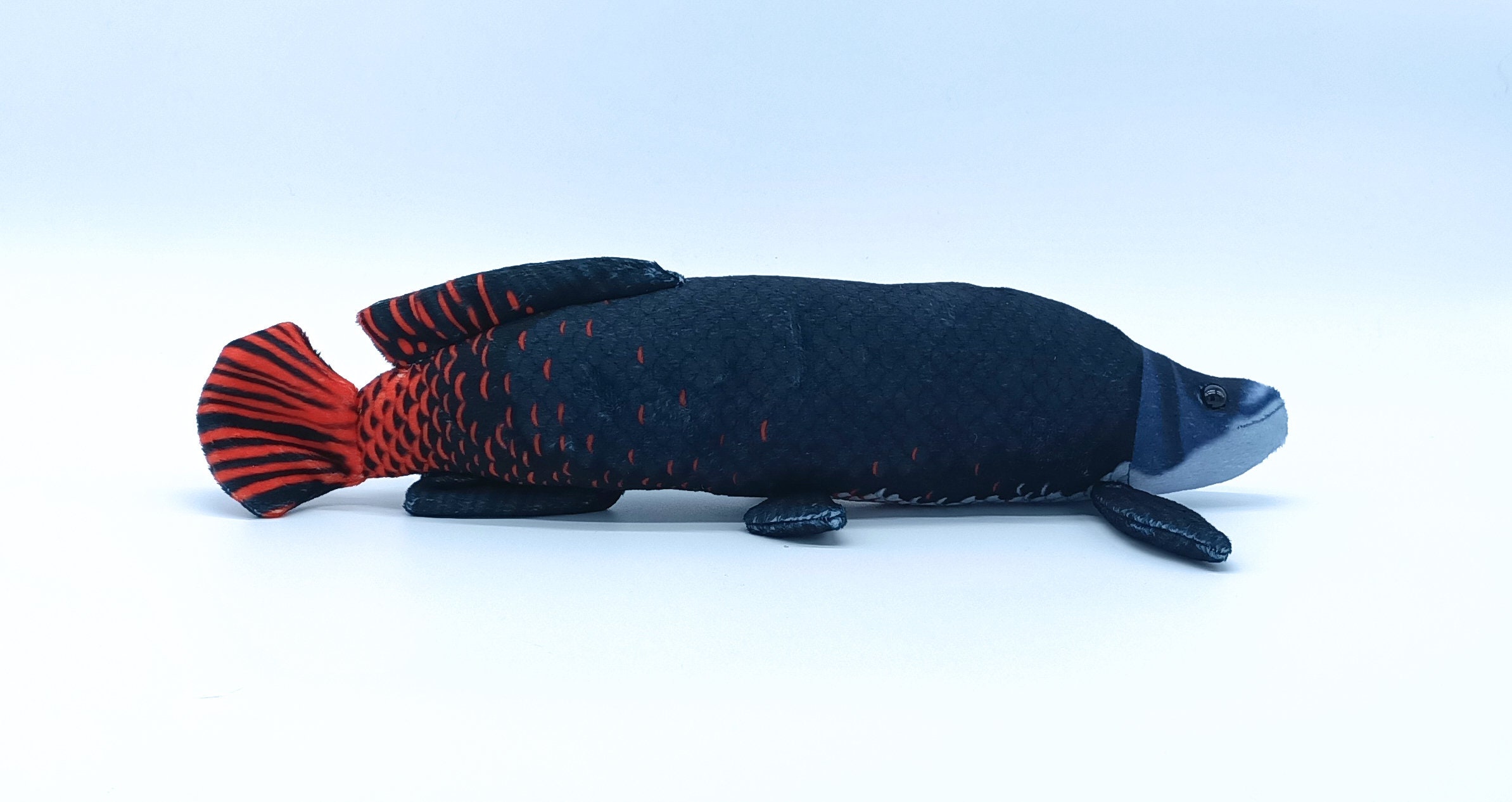 Arapaima Plushie / Pirarucu Plush / Cuddly Fish / Realistic | Etsy