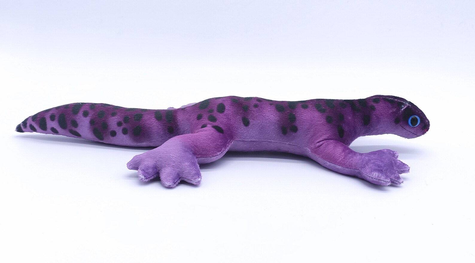 Magic Gecko Plush Fantasy Gecko Purple Lizard Plushie Cute | Etsy