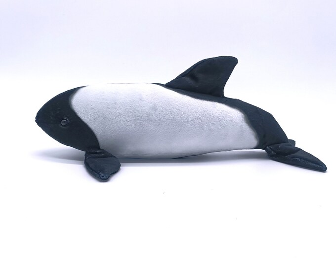 Commerson's Dolphin Plushie, Panda Dolphin - Etsy