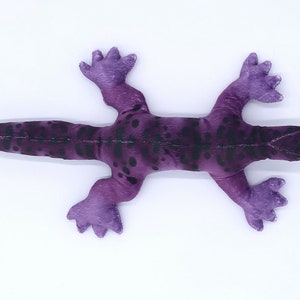 Magic Gecko Plush, Fantasy Gecko, Purple Lizard Plushie, Cute Gecko - Etsy