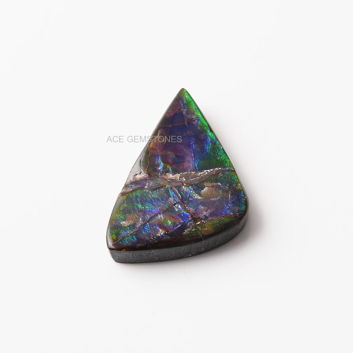 22 Ct. Natural Ammolite Loose Stone Flashy Fire 19x29 mm | Etsy